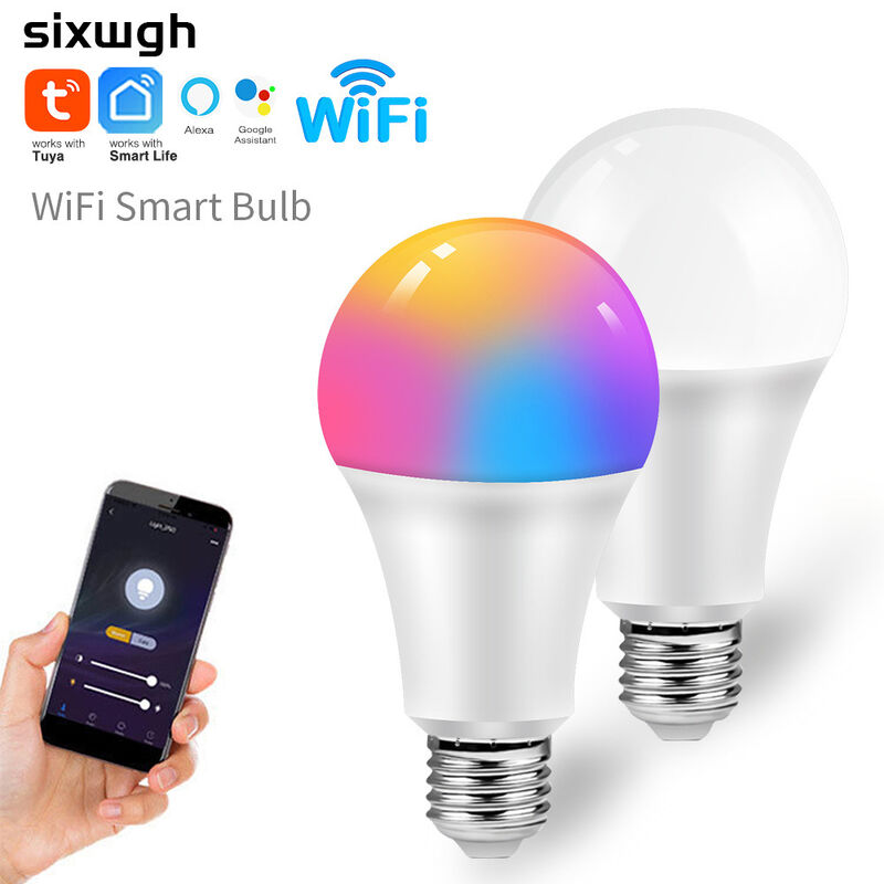 RGB WiFi Smart Bulb with Alexa & Google Home